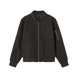 name it - College-Jacke NKNMONSTER BOMBER in black, Gr.164