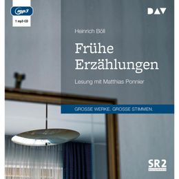Frühe Erzählungen,1 Audio-CD, 1 MP3 - Heinrich Böll (Hörbuch)