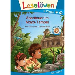 Loewe Verlag Leselöwen 2. Klasse - Abenteuer im Maya-Tempel - Anni Möwenthal, Gebunden
