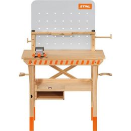 Stihl Kinderwerkbank aus Holz