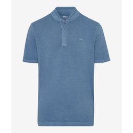 Brax Herren Poloshirt Style POLLUX, Blau, Gr. 6XL