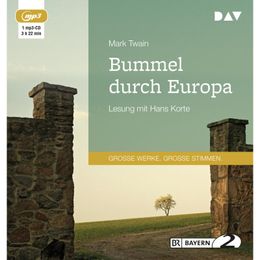 Bummel durch Europa,1 Audio-CD, 1 MP3 - Mark Twain (Hörbuch)