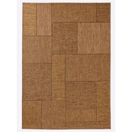 Teppich HEINE HOME Teppiche Gr. B/L: 80 cm x 150 cm, 5 mm, 1 St., braun Wohnzimmerteppiche