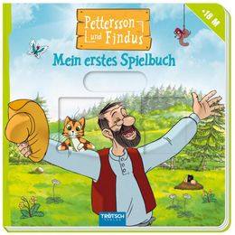 Trötsch Pettersson und Findus - Mein erstes Spielbuch, Pappband