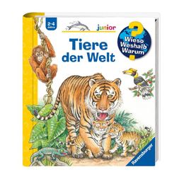 RAVENSBURGER VERLAG Tiere der Welt / Wieso? Weshalb? Warum? Junior Bd.73 - Susanne Gernhäuser, Kartoniert (TB)