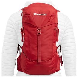 Montane - Trailblazer XT 25 - Trailrunningrucksack Gr 25 l rot/weiß