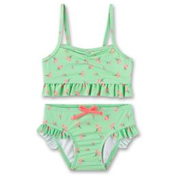 Sanetta - Beach Kids Girls Bikini Hip Ruffle - Bikini Gr 92 grün
