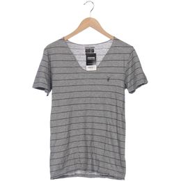 All Saints Spitalfields Damen T-Shirt, grau, Gr. 34