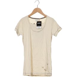 Tom Tailor Damen T-Shirt, cremeweiß, Gr. 164