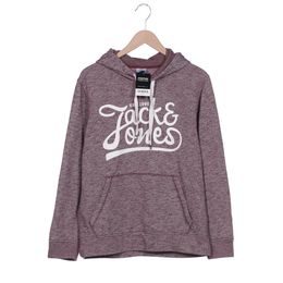 Jack & Jones Jack & Jones Herren Kapuzenpullover, bordeaux, Gr. 52