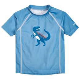 Playshoes - Kid's UV-Schutz Bade-Shirt Dino - Lycra Gr 74/80 blau