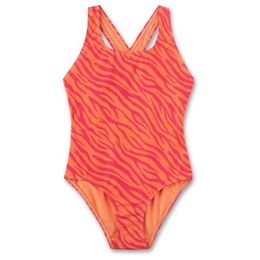 Sanetta - Beach Teens Girls Swimsuit Cross-Strap - Badeanzug Gr 128 rot