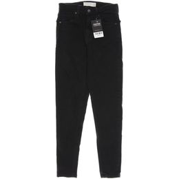 Topshop Damen Jeans, schwarz, Gr. 25