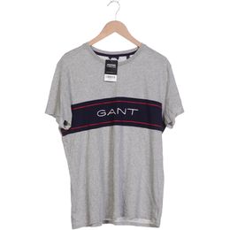 Gant Herren T-Shirt, grau, Gr. 52