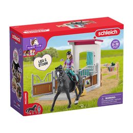 Schleich 42709 PFERDEBOX MIT LISA & STORM Spielset Mehrfarbig