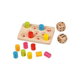 goki Wood Shut the Box Mini Game