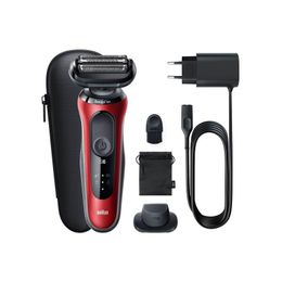 Braun Rasierapparate Series 6 - 61-R1200s - red