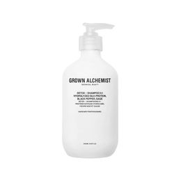 Grown Alchemist Detox Shampoo 0.1: Hydrolyzed Silk Protein - Lycopene - Sage 500 ml
