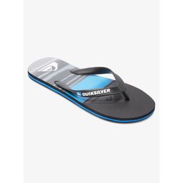 Quiksilver Sandale »Molokai Panel« Black/Blue/Black 13(46) 13(46) Gurt: Flexibles 3-Punkt-Gurtband aus...