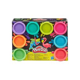Hasbro Play-Doh 8er-Pack mit Spielknete in 8 Neonfarben