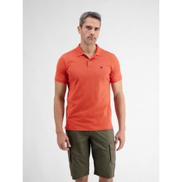 Lerros Poloshirt »Basic Poloshirt für Herren« DEEP CORAL RED XL XL Klassischer Polo-Kragen