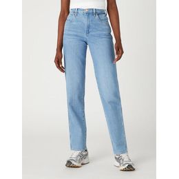 Wrangler Jeans "Mom Straight Supertubes" - Regular fit - in Hellblau - W38/L32