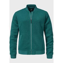 Schöffel SCHÖFFEL Fleecejacke »Fleece Jacket Genua L« ohne Kapuze 6895 - grün 40 40 Hohe Bewegungsfreiheit durch 2-Wege-Stretch