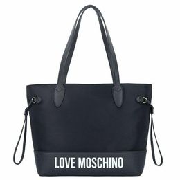 Love Moschino City Lovers Schultertasche 31 cm black