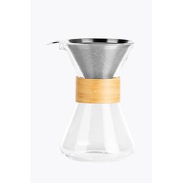 BEEM Kaffeebereiterkaraffe Pour Over 700ml transparent inkl. Filter