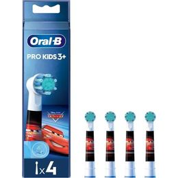 Braun Oral-B Pro Kids Cars/Princess Mix 4er, Aufsteckbürste mehrfarbig Packungsinhalt: 4 Stück Kompatibel zu: Elektrische Zahnbürsten von Oral-B, ausgenommen Pulsonic, Sonic und iO Bürstenkopf: Rund Borsten: Extraweich