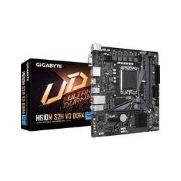Gigabyte H610M S2H V3 DDR4, Mainboard schwarz/grau