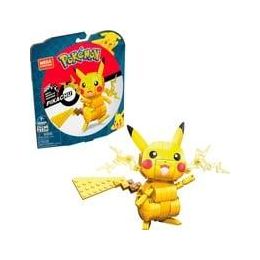 Mattel MEGA Pokémon Pikachu, Konstruktionsspielzeug Serie: Pokémon Teile: 211 -teilig Altersangabe: ab 7 Jahren Material: Kunststoff