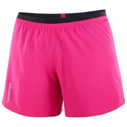 Salomon - Women's Cross 5'' Shorts - Laufshorts Gr XS rosa