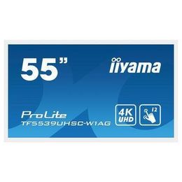 iiyama ProLite TF5539UHSC-W1AG Signage Touch Display 139 cm (55 Zoll) 4K-UHD, IPS-Panel, 500cd/m², 24/7, LAN