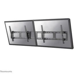 Neomounts NS-WMB200BLACK Menuboard zweifach Display Wandhalterung