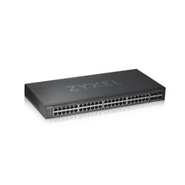 Zyxel Switch 50-Port Gigabit 44-Port Ethernet, 4-Port Combo, 2-Port SFP Smart Managed 26dBA