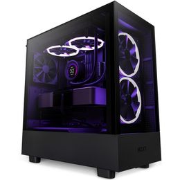 NZXT H series H5 Elite - Mid tower - E-ATX - Seitenteil mit Fenster (gehärtetes Glas)