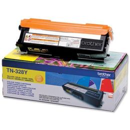 Brother Original TN328Y Toner gelb 6.000 Seiten (TN-328Y)