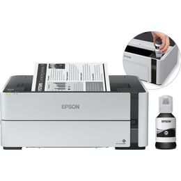 3 Jahre erweiterbare Garantie gratis nach Registrierung* Epson EcoTank ET-M1170 A4-Tintentankdrucker s/w