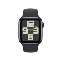 Apple Watch SE (GPS + Cellular) 40mm Aluminiumgehäuse mitternacht, Sportband mitternacht (Größe M/L)