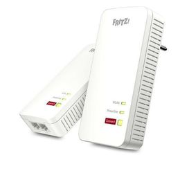 AVM FRITZ Powerline 1240AX WLAN Set WiFi6 an Wandsteckdose anschließbar