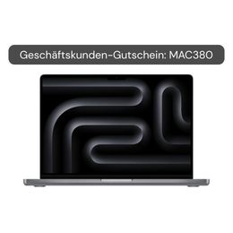 Sparen Sie 380€ mit dem Code MAC380 Apple MacBook Pro 35,97cm (14,2") space grau CTO