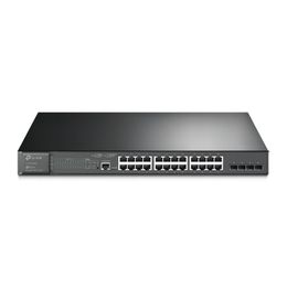 TP-LINK TL-SG3428MP JetStream-28-Port-Gigabit-L2-Managed-Switch mit 24 PoE+ -Ports 384W +4 Gigabit SFP Ports