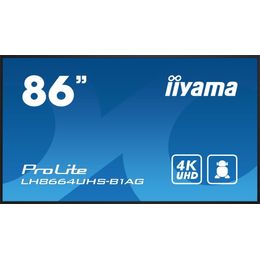 iiyama ProLite LH8664UHS-B1AG Signage Display 217.4cm (85.6 Zoll)