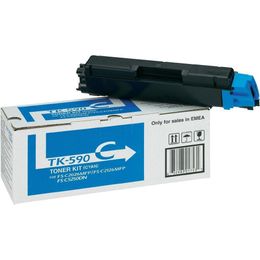 FS-C2026MFP(+) Kyocera Original TK-590C Toner - cyan (1T02KVCNL0)