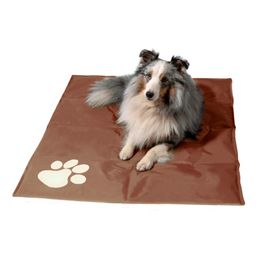 Dobar Große Kühlmatte für Hunde, selbstkühlende Haustiermatte mit Pfotenmuster versch. Farben