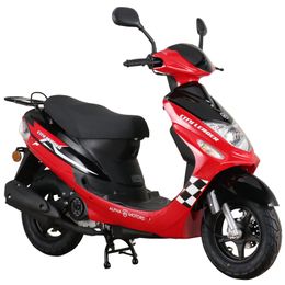 Alpha Motors Mofaroller CityLeader 50 ccm 25 kmh EURO 5 rot