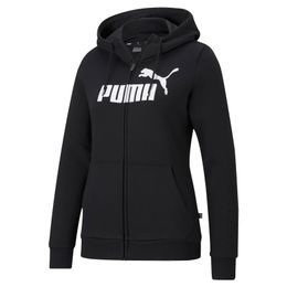 Puma ESS Logo Full-Zip Hoodie Damen Sweatjacke