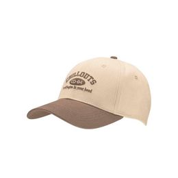 Chillouts Baseball Cap mit farbigem Schirm, braun