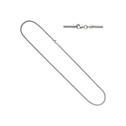 Jobo Silberkette, Schlangenkette 925 Silber 60 cm 1,9 mm, silberfarben